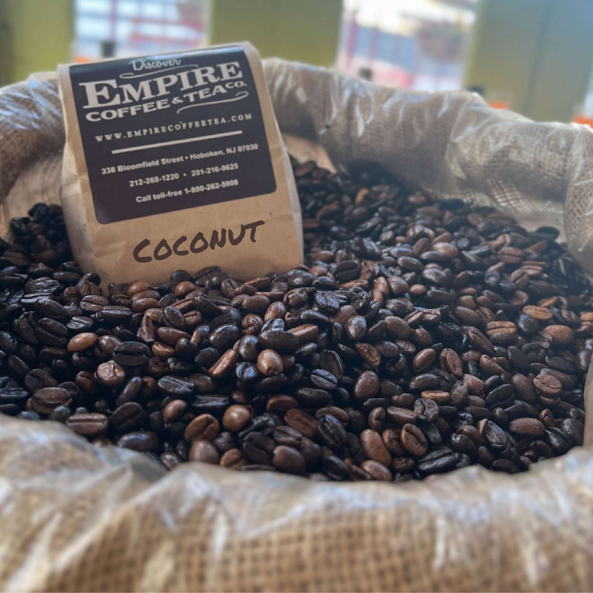 Coconut Coffee Roasted by Empire Coffee and Tea New York, Hoboken ...