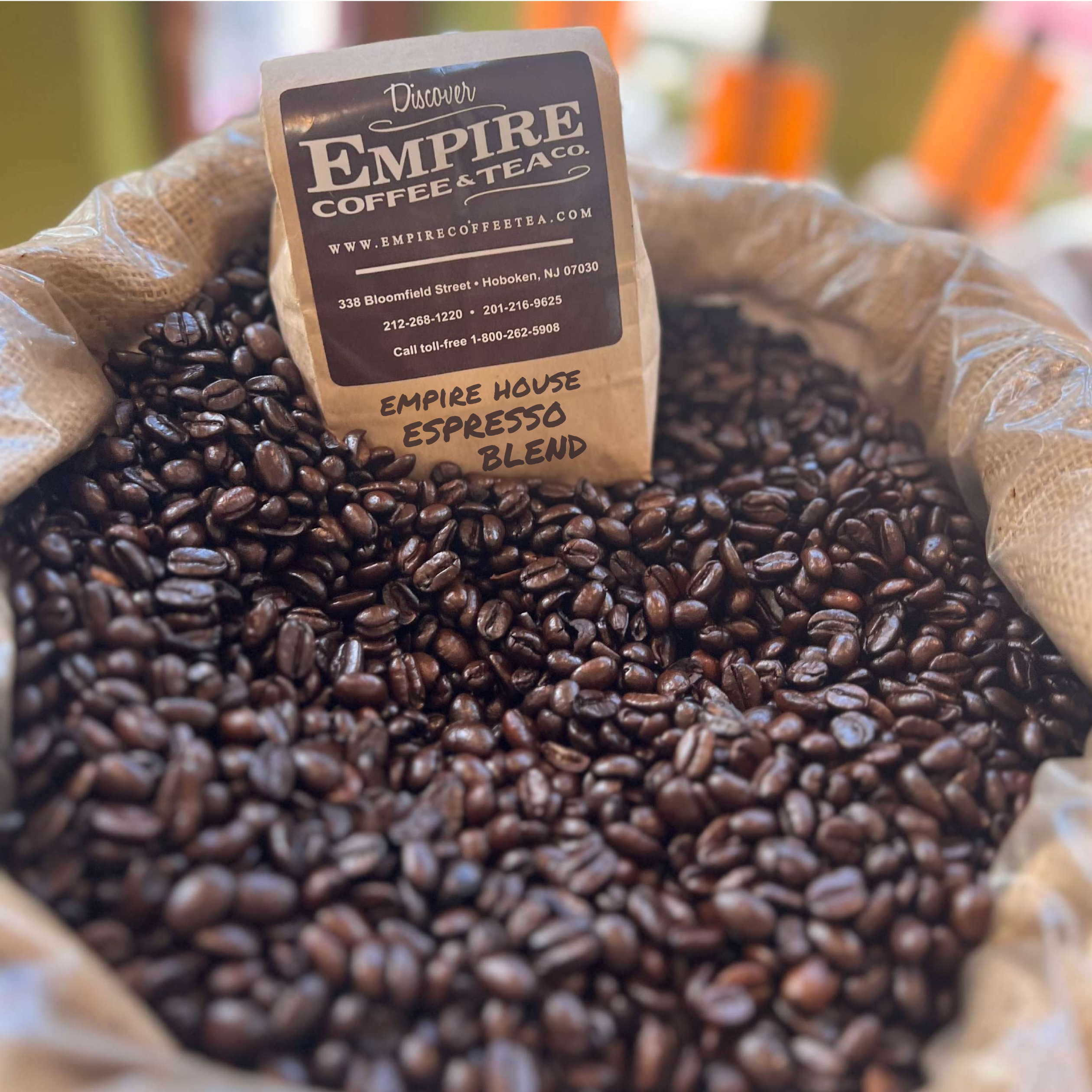 Empire House Espresso Blend Coffee Roasted Empire Coffee New York ...