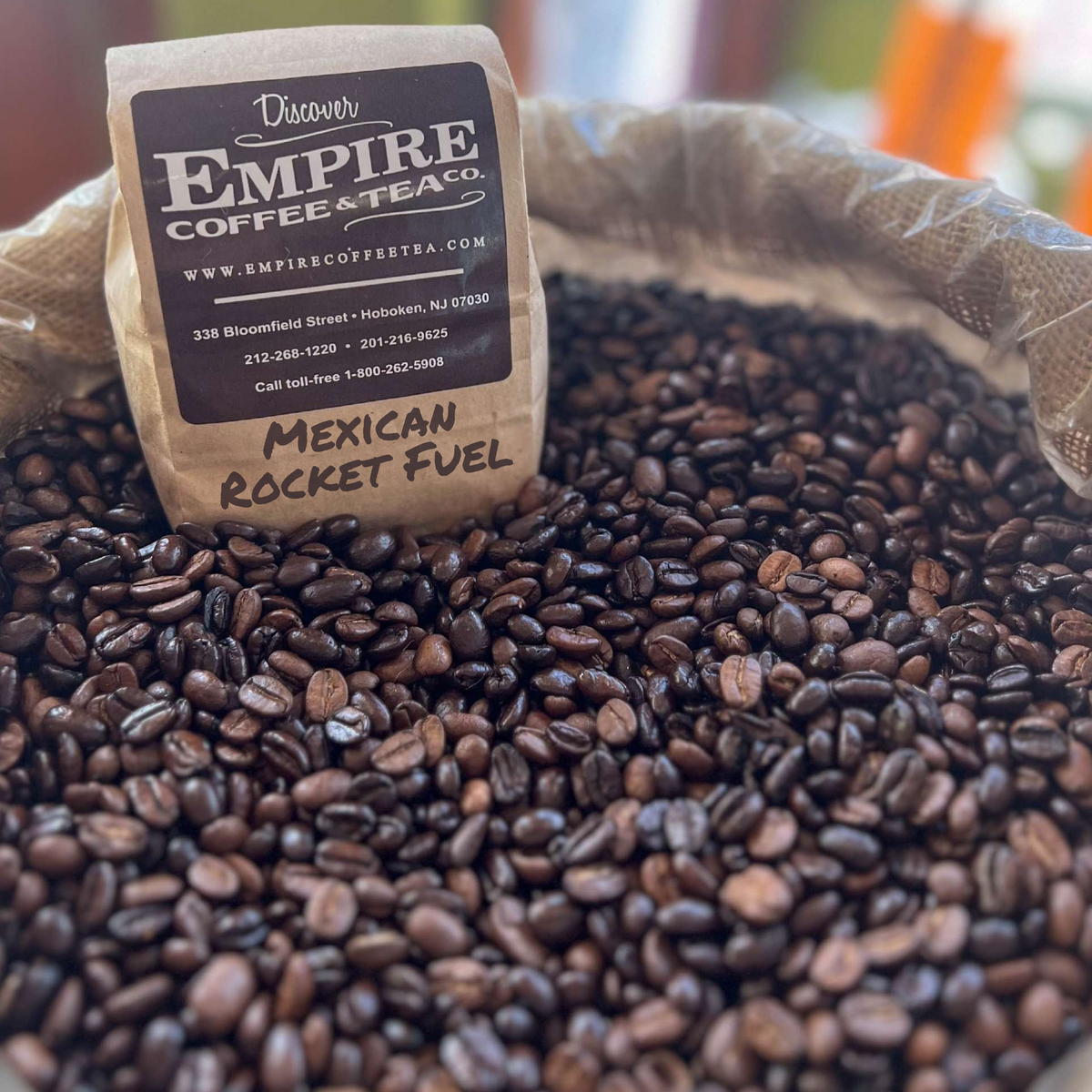 Mexican Rocket Fuel Coffee Roasted Empire Coffee Tea New York Hoboken ...