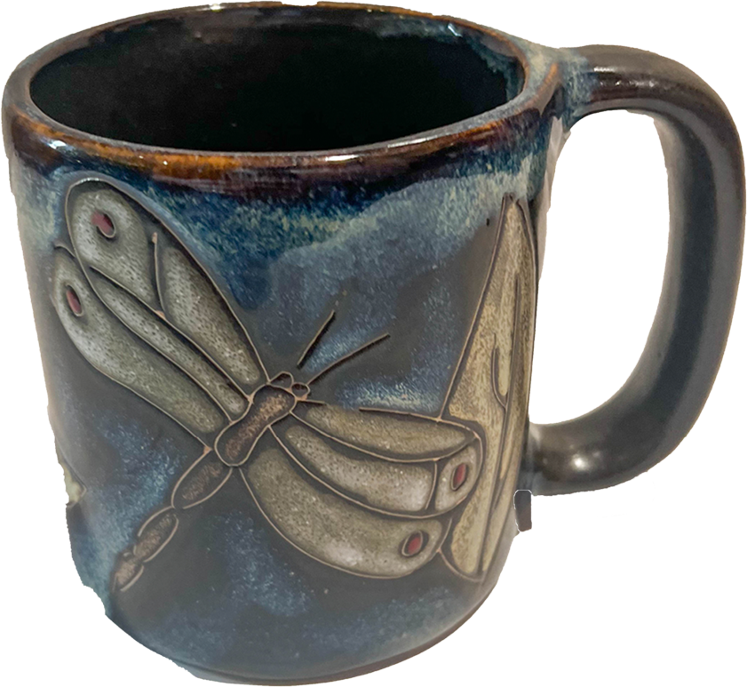 Dragonflies Mara Stoneware Mug – Empire Coffee & Tea Co. Inc.