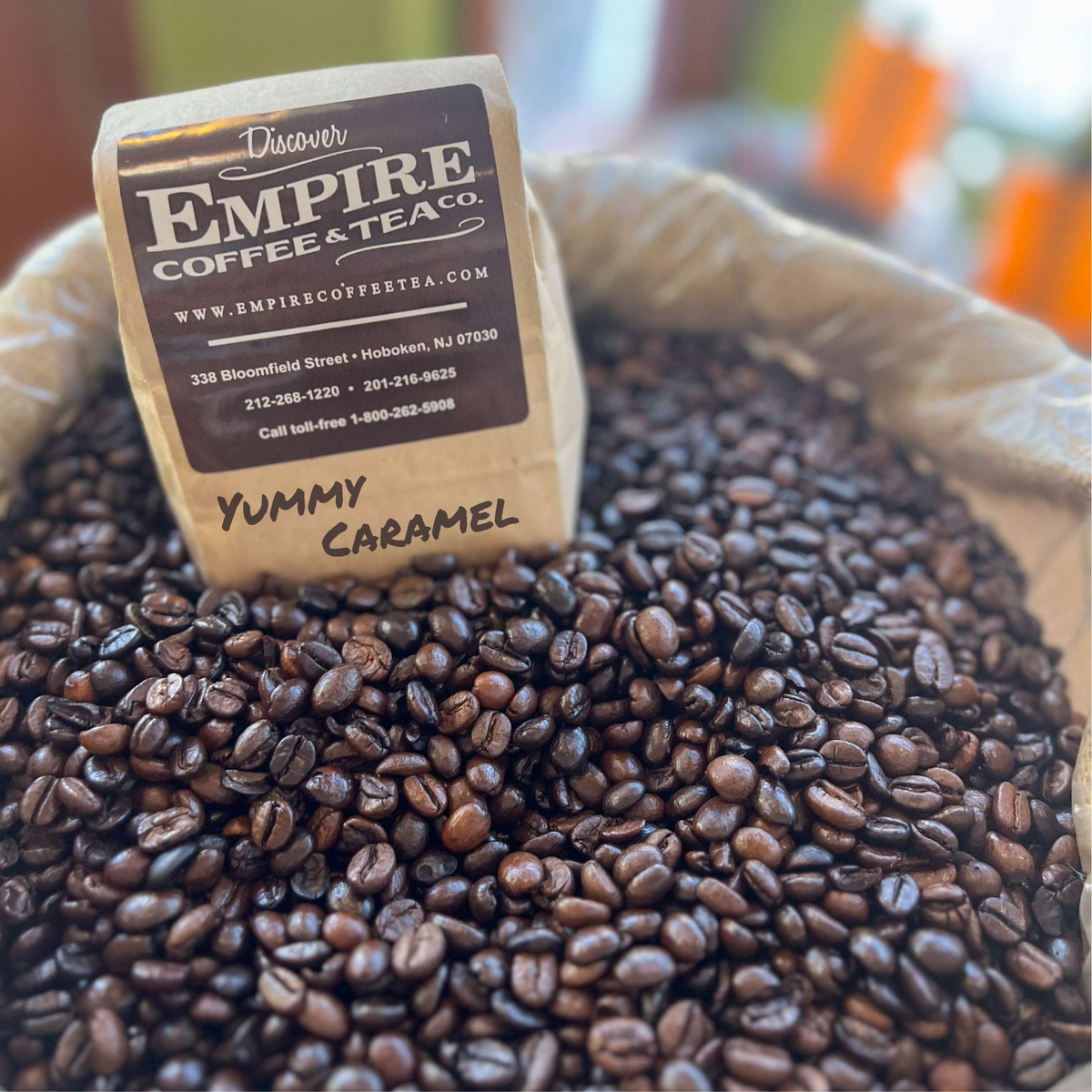 Yummy Caramel Coffee Roasted by Empire Coffee Tea, New York, Hoboken ...